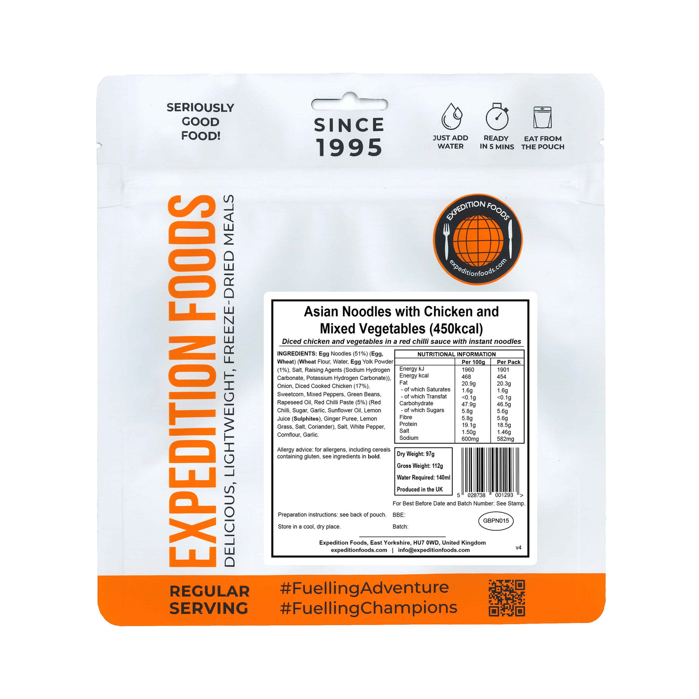 Freeze-Dried Food Company in Europe. Camping Food Packages - Expedition ...